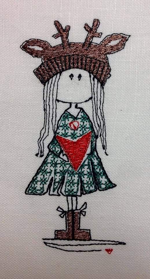 Lou'Boo and Roo - Embroidery Design – picturestitch