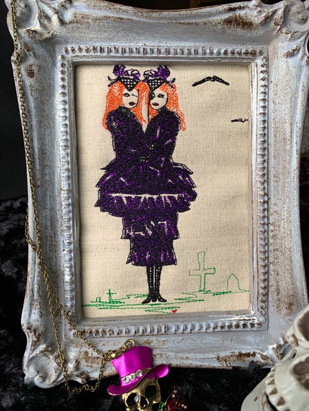 Urban Embroidery Designs Evil Twins – picturestitch
